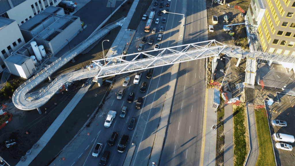 Pedestrian Overpass Linking to Calgary’s New Arthur J.E. Child ...
