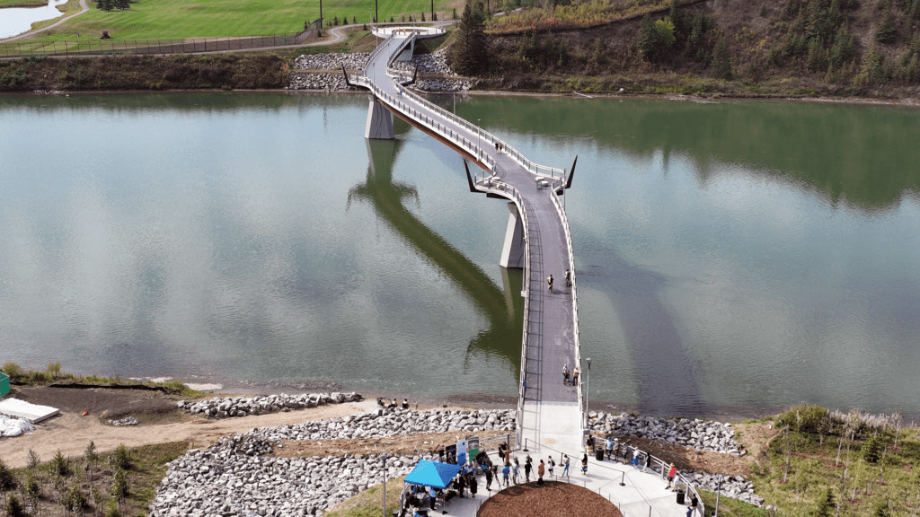 Amisk Wâciw Âsokan (Beaver Hills Bridge) Officially Open - Graham ...